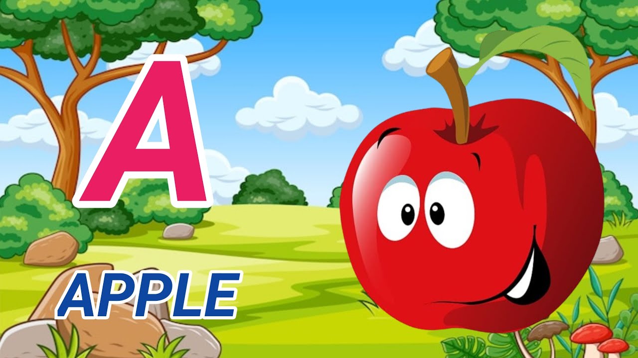 A For Apple | Abcd Song | Abcd Rhymes | abc song nursery rhymes |Abcd ...