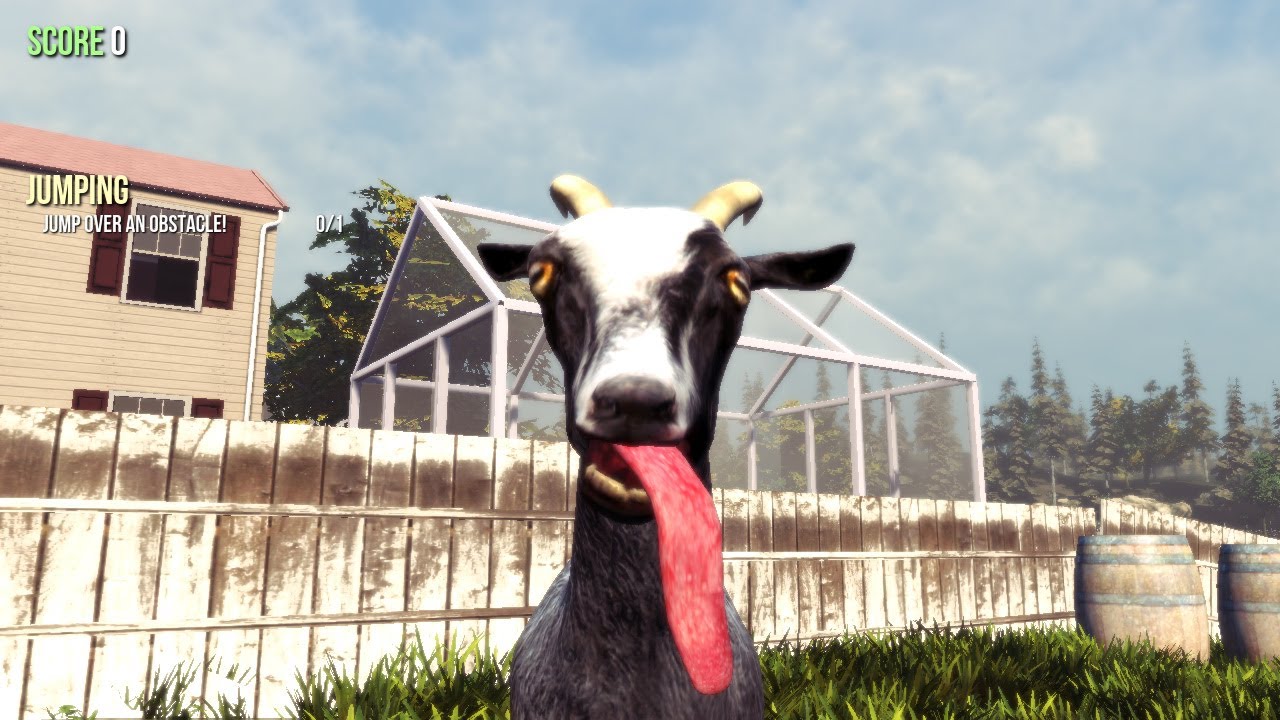 Goat simulator weirdest vid yet - YouTube
