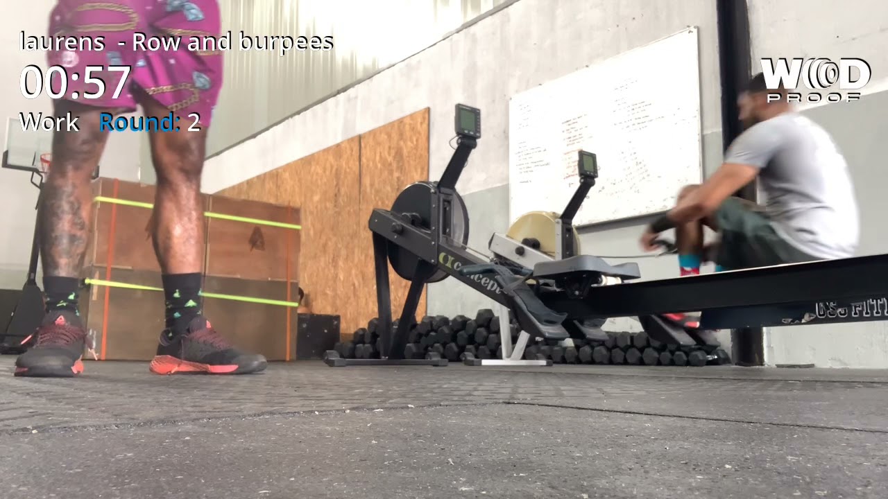 Row and Burpees - YouTube