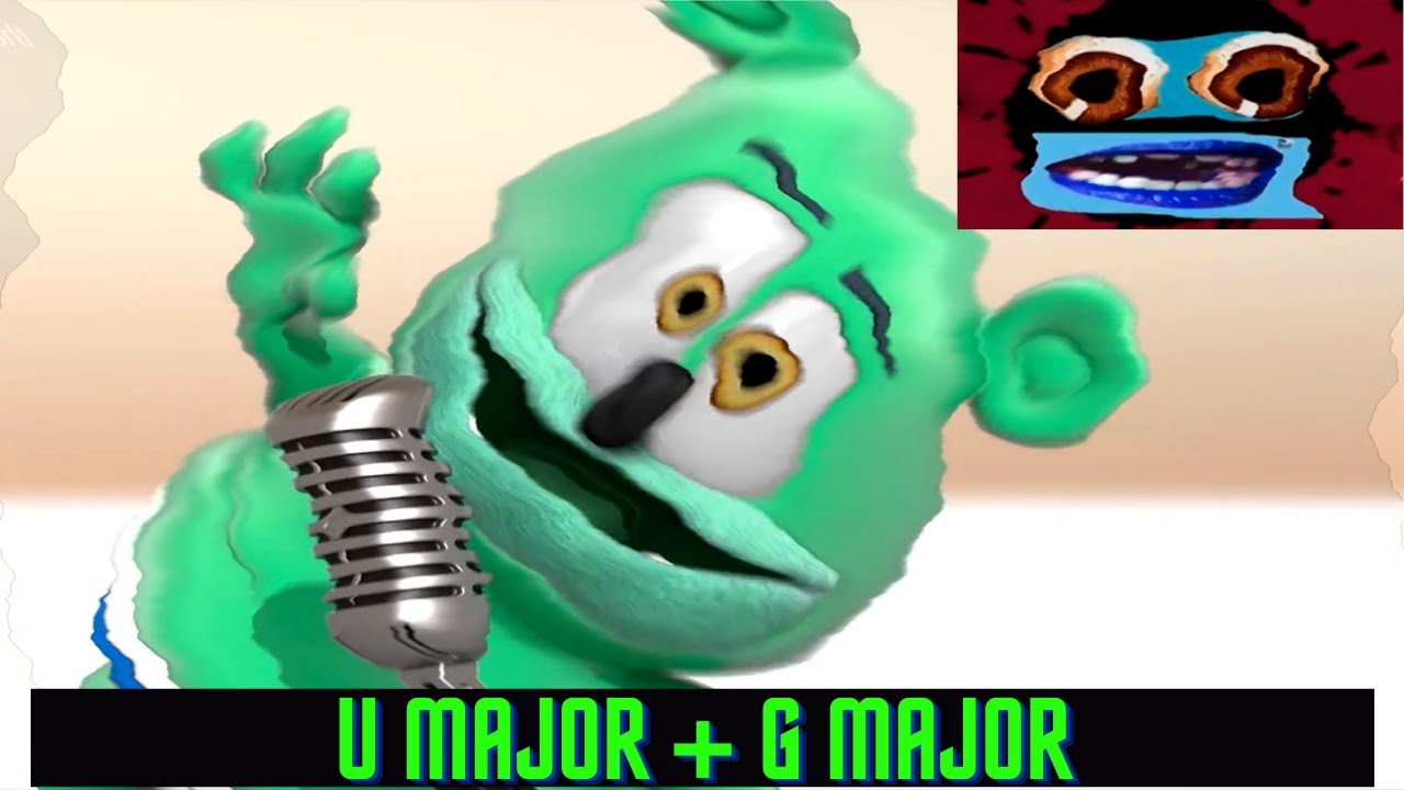 U MAJOR + G MAJOR EFFECT Gummy bear Klasky Csupo Pinkfong SpongeBob ...