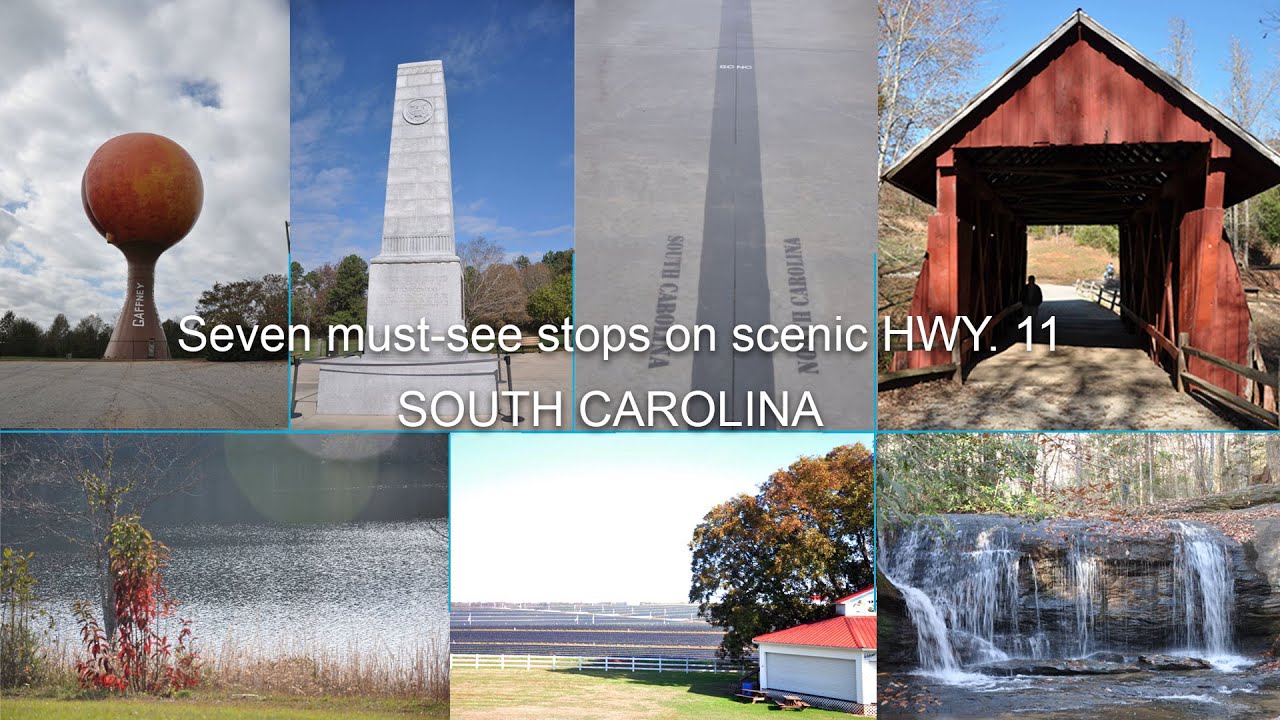 Seven must see stops on scenic Hwy 11, SC - YouTube