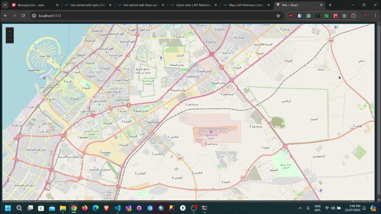 ArcGIS Maps SDK for JavaScript - Displaying a Map - YouTube