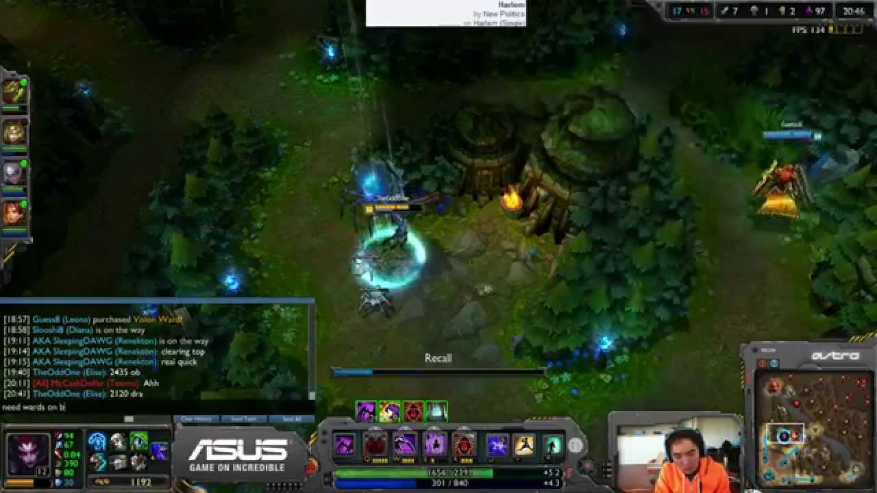 TheOddOne - Elise Jungle Diamond 1 Challenger Solo Queue Jungle - YouTube