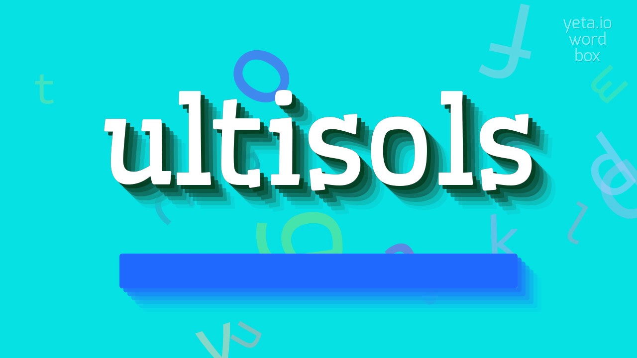 How to say "ultisols"! (High Quality Voices) - YouTube