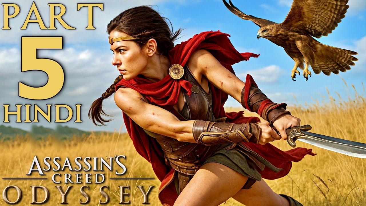 Assassin's Creed Odyssey in (Hindi) 😁 Walkthrough (Gameplay) Part 5 ...