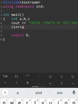 C++ Program for area of Rectangle #shorts #coding - YouTube