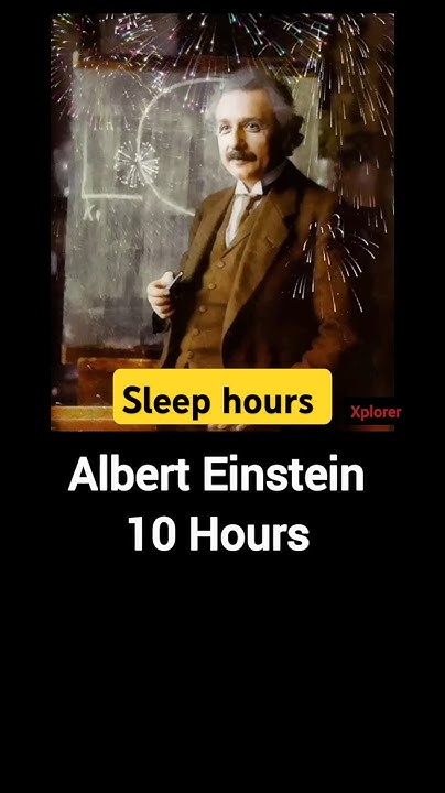 Sleep hours of scientist #shortsfeed #sleep #scientist #viralvideo#einstein - YouTube