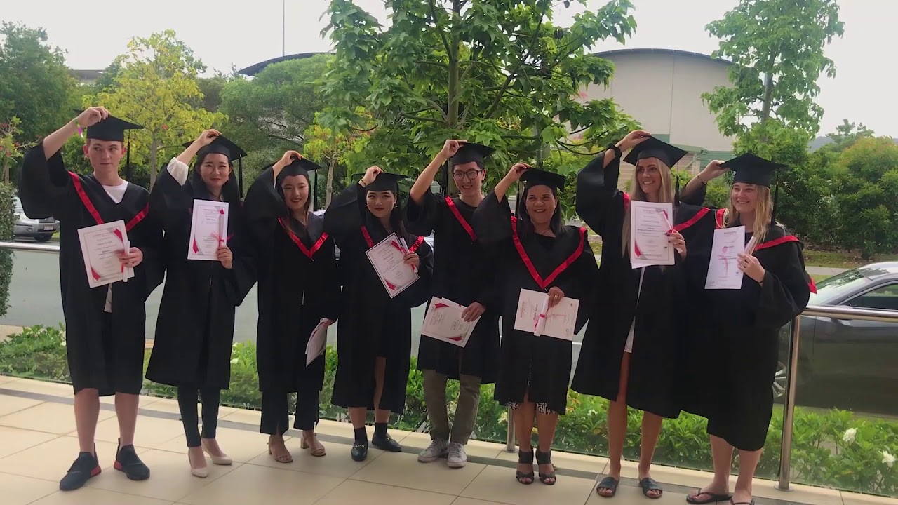 Barrington College Gold Coast Campus Graduation Ceremony - YouTube