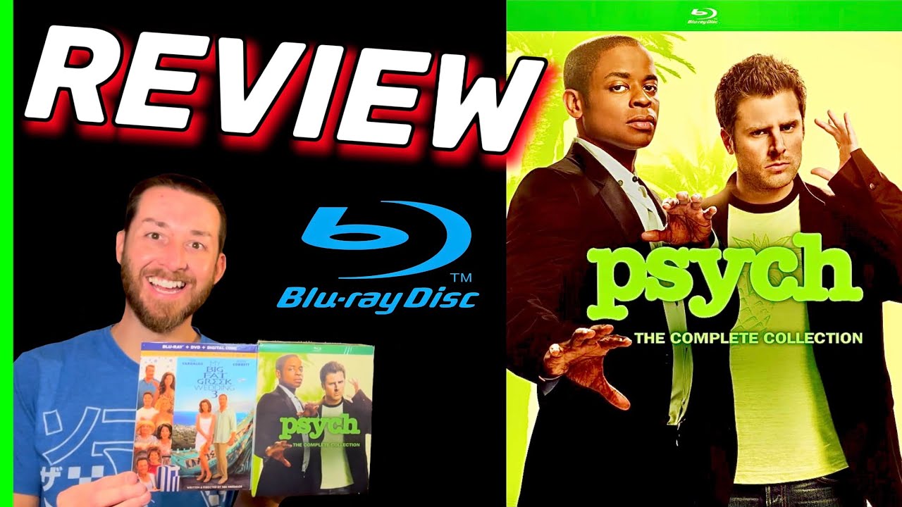 PSYCH Complete Collection TV series Blu Ray Review Image Analysis ...