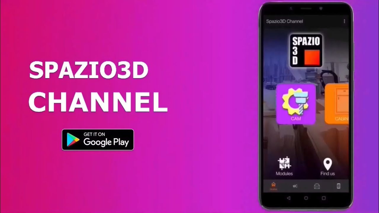 Spazio3D Channel QR code function - YouTube