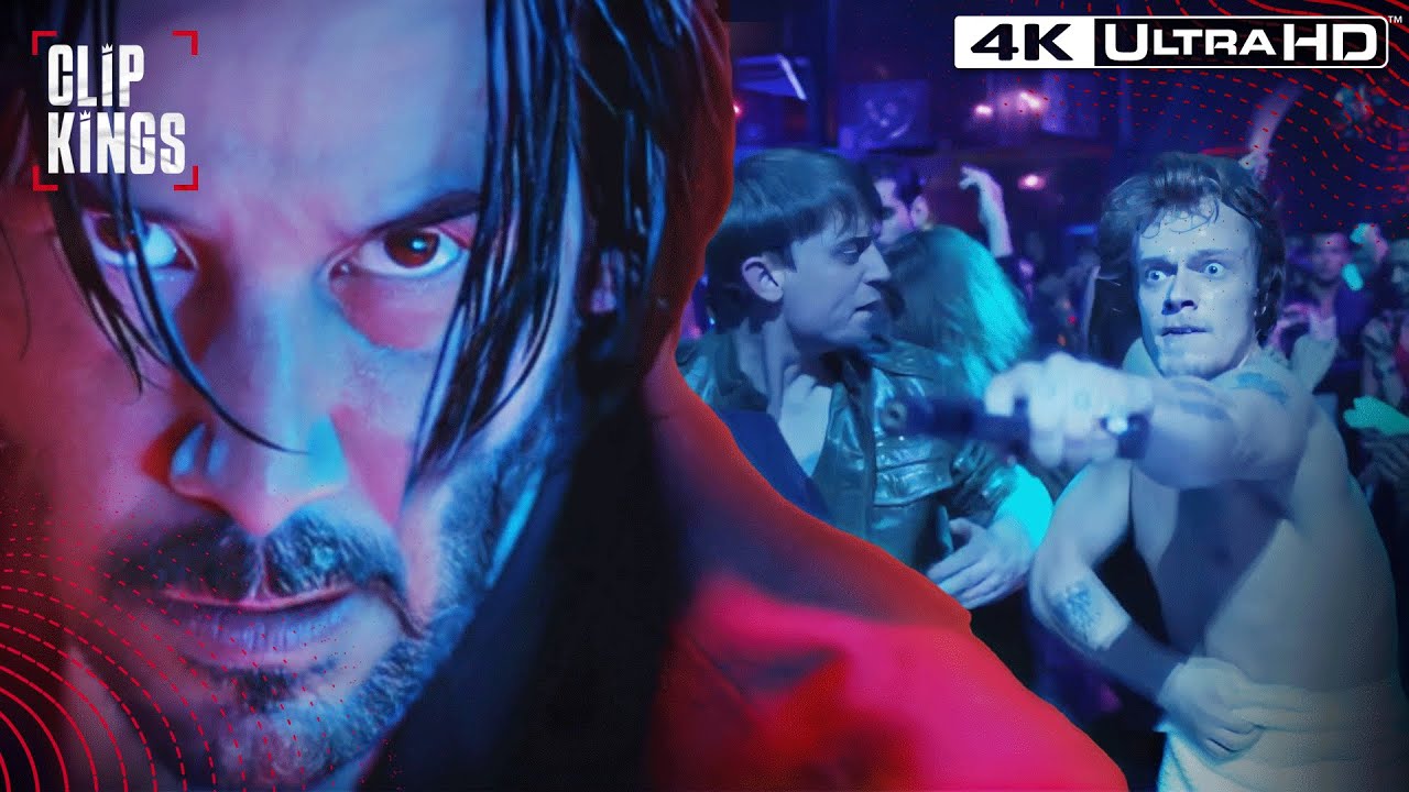 Night Club Fight Scene | John Wick 4K Ultra HD - YouTube