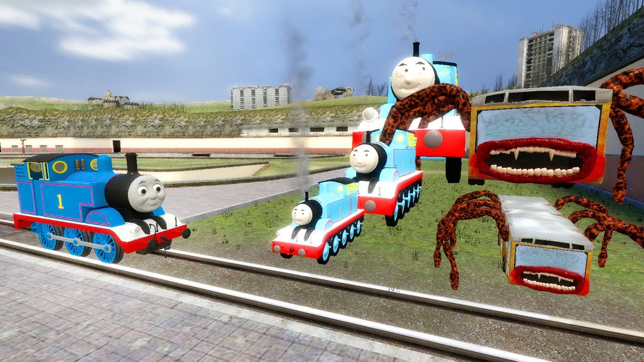 New Big & Small Thomas the Tank Engine and Thoms The Train vs Big ...