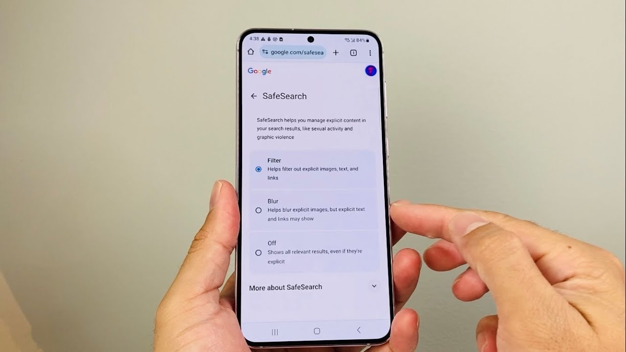 How to Turn Off Safe Search on Android - YouTube