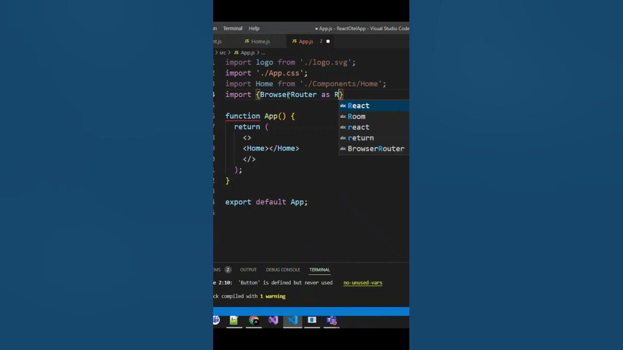 React Js Dərsləri Routes React Html Css Javascript Programming Cod Shorts Short Youtube