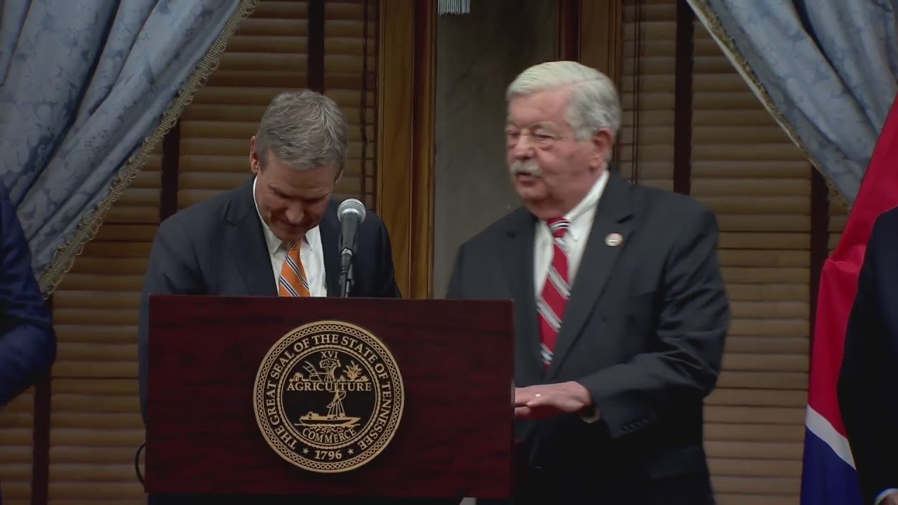 Lt. Gov. Randy McNally speaks following special session vote - YouTube