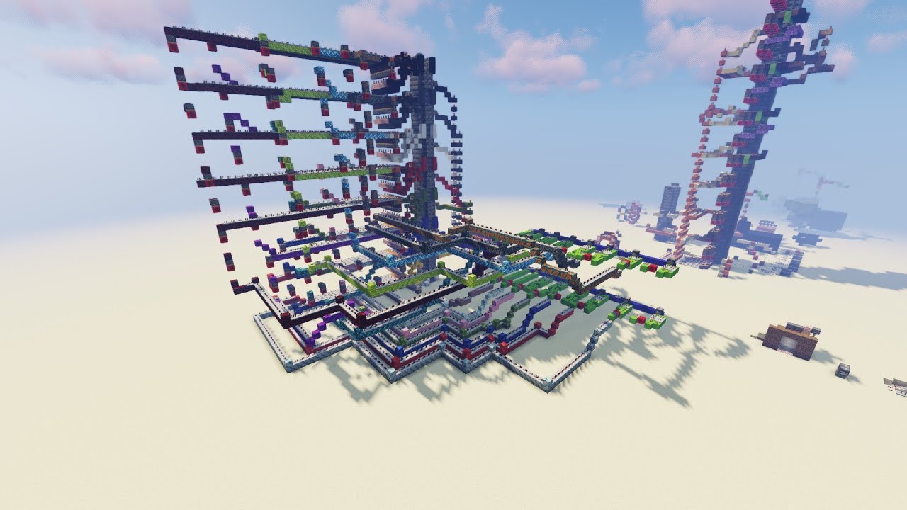 Und-Gatter in Minecraft | Flex | Tutorial | Minecraft Digitaltechnik ...