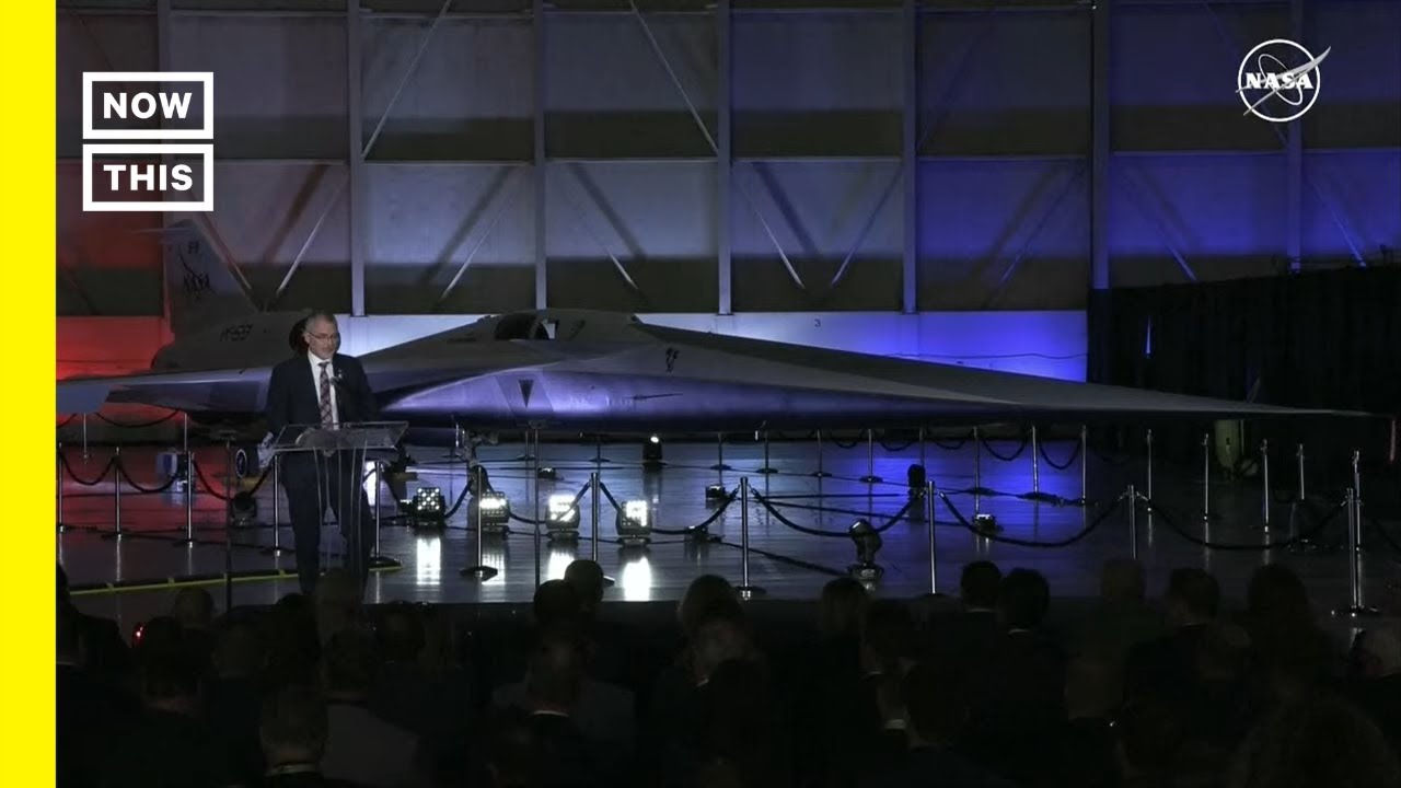 NASA Reveals X-59 Aircraft - YouTube