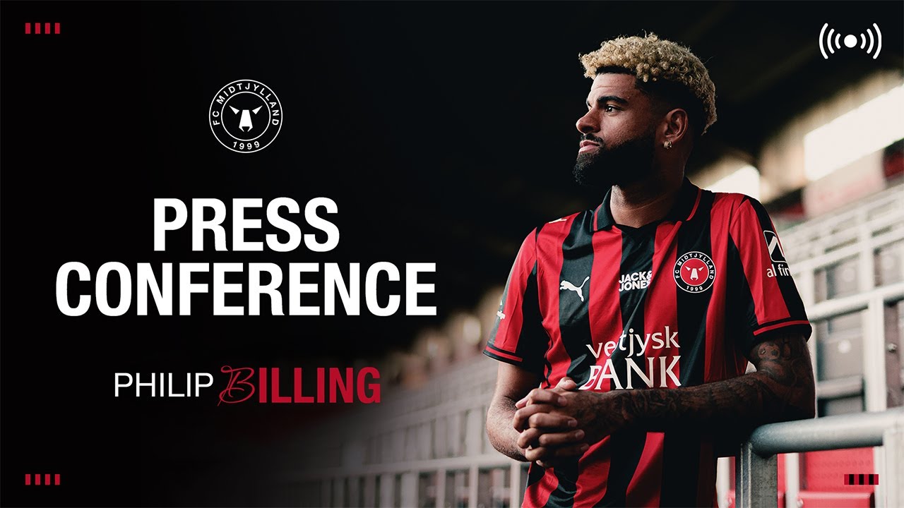 Press Conference | Welcome Philip Billing - YouTube