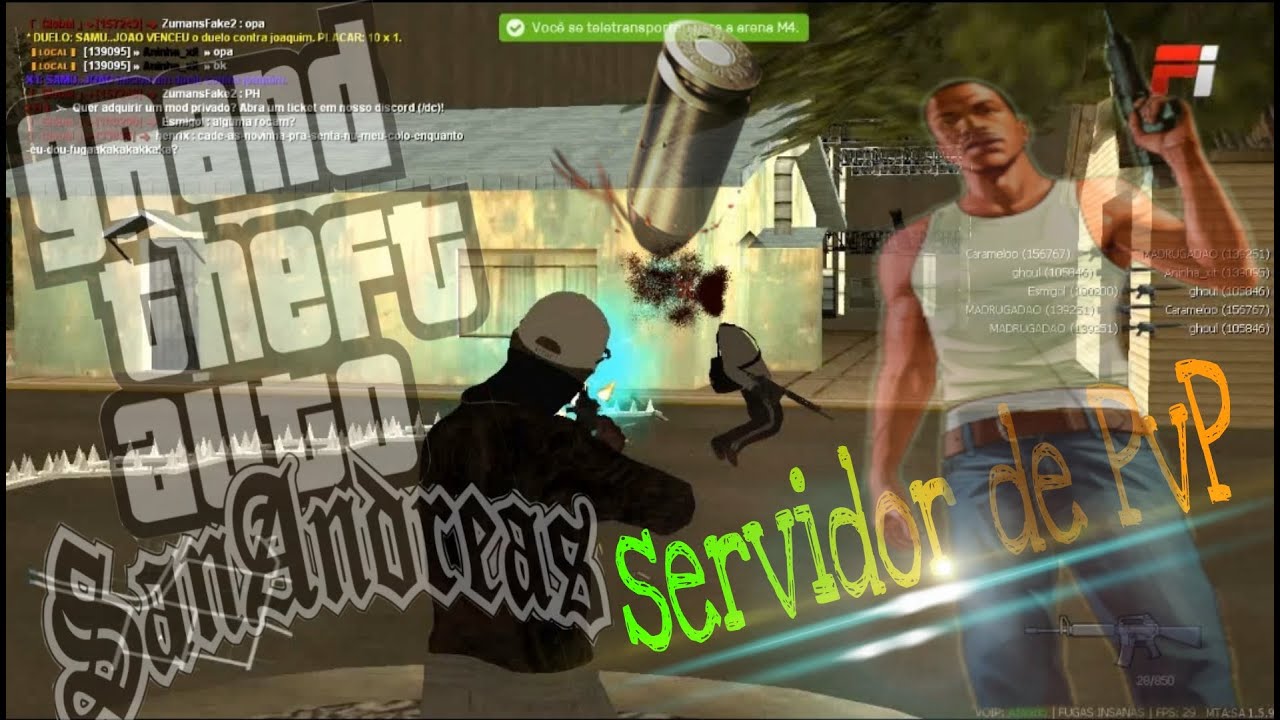 GTA MTA RP - SERVIDOR DE PVP PARA TREINAR TIRO 2022 - YouTube