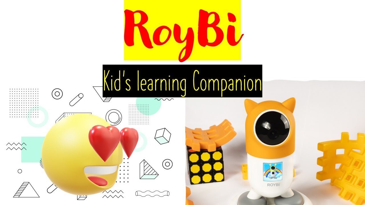Roybi Robot Educational Smart Toy for Kids - YouTube
