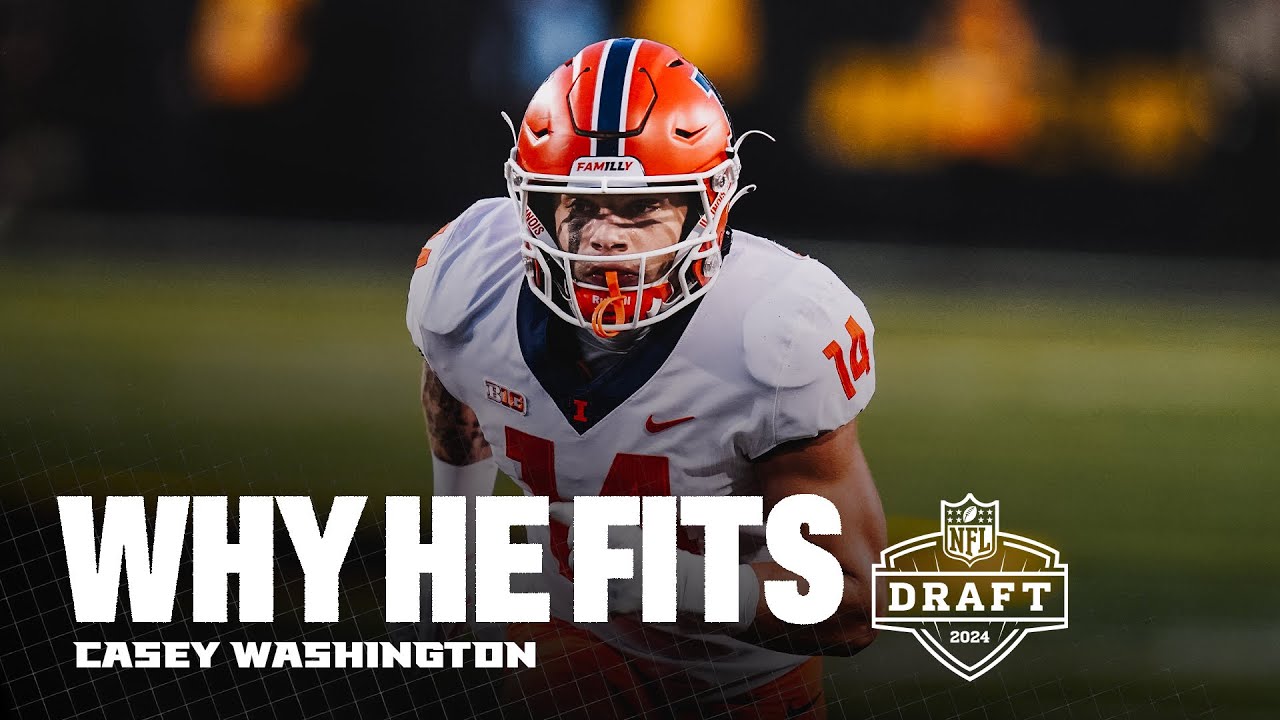 Why the Atlanta Falcons selected WR Casey Washington | 2024 NFL Draft ...