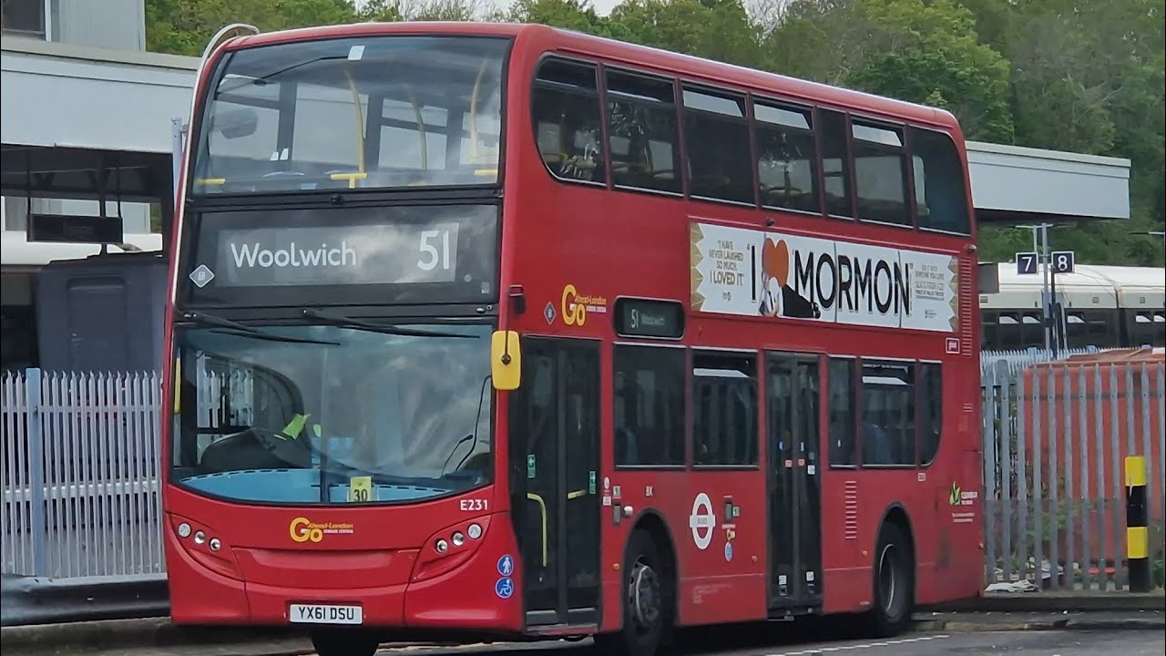 *Topodyn* | Go-Ahead London E231 YX61DSU Bus Route 51 | ADL Enviro 400 ...