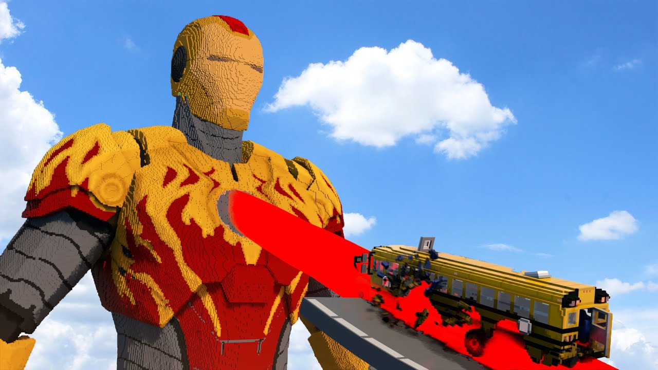 Cars vs iron man flame | Teardown - YouTube