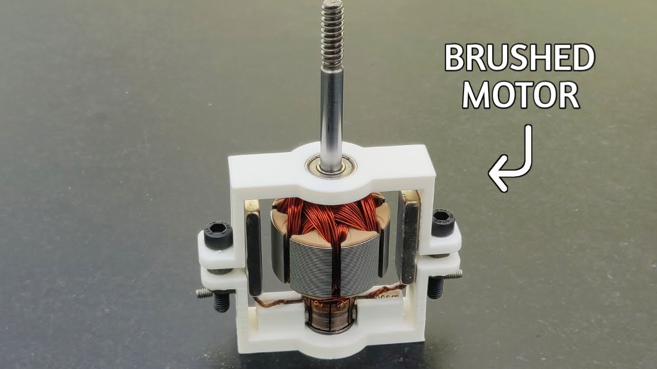 Making Brushed Motor - YouTube