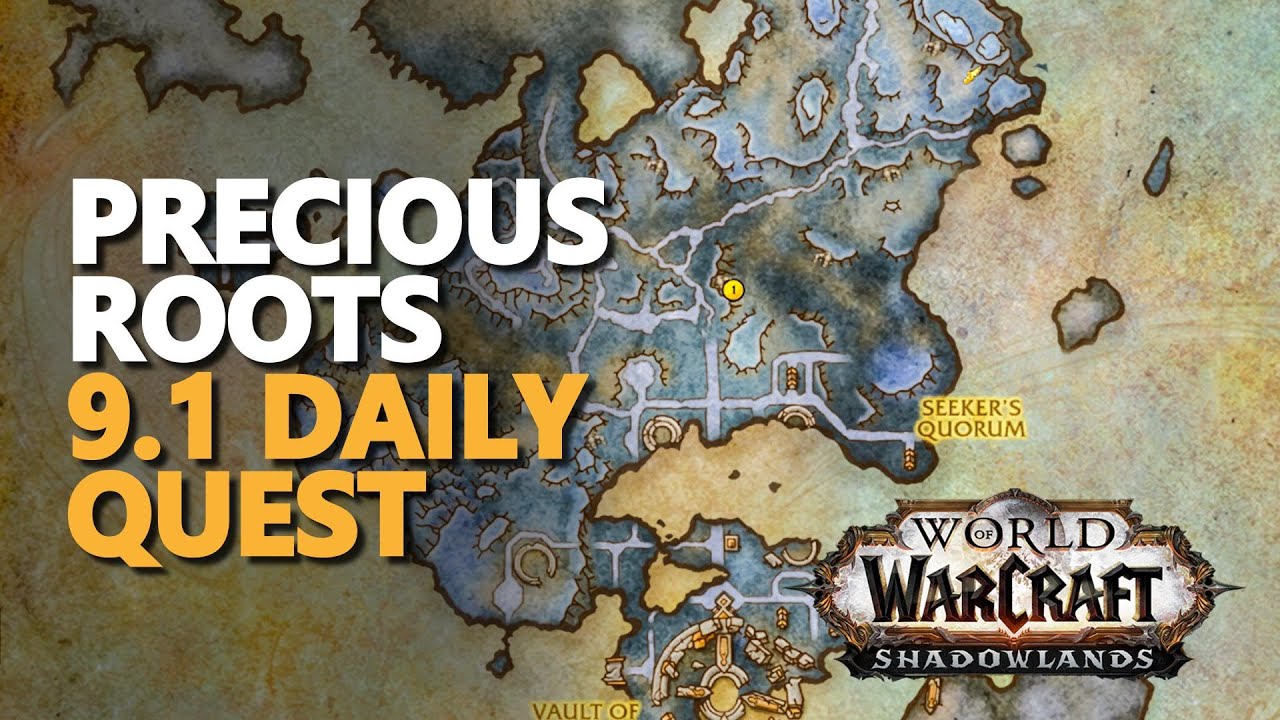 Precious Roots WoW Quest - YouTube