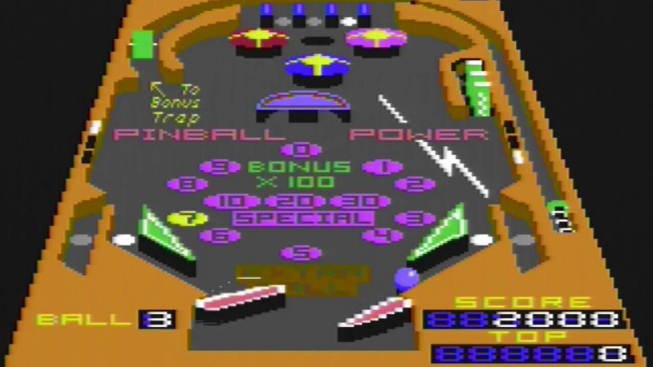 Pinball - Commodore 64 - YouTube