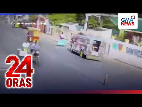 Driver ng jeepney, nakatulog umano kaya bumangga sa motorsiklo; 9yo angkas, patay | 24 Oras