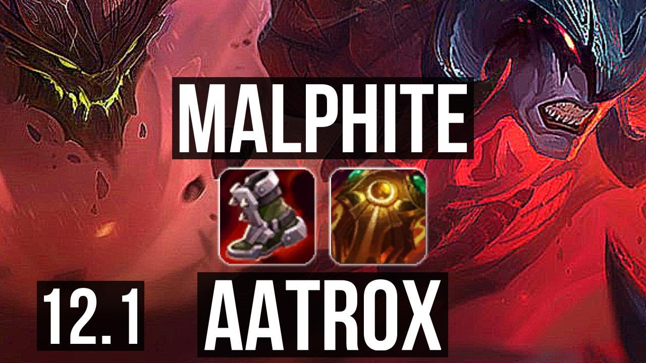 Malph Vs Aatrox Top Rank 2 Malph 6 Solo Kills Br Challenger 12