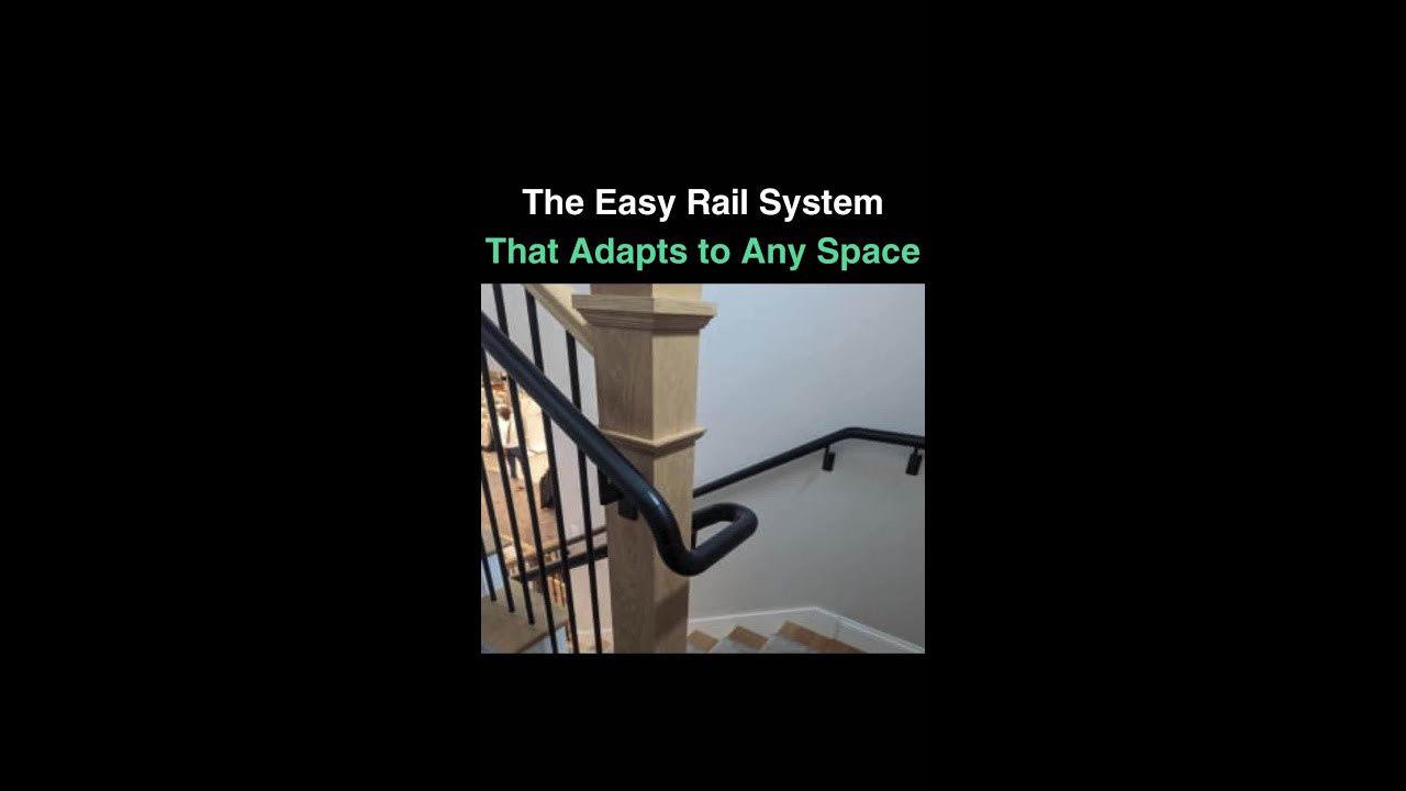 The Easy Rail System That Adapts to Any Space #architecture # ...