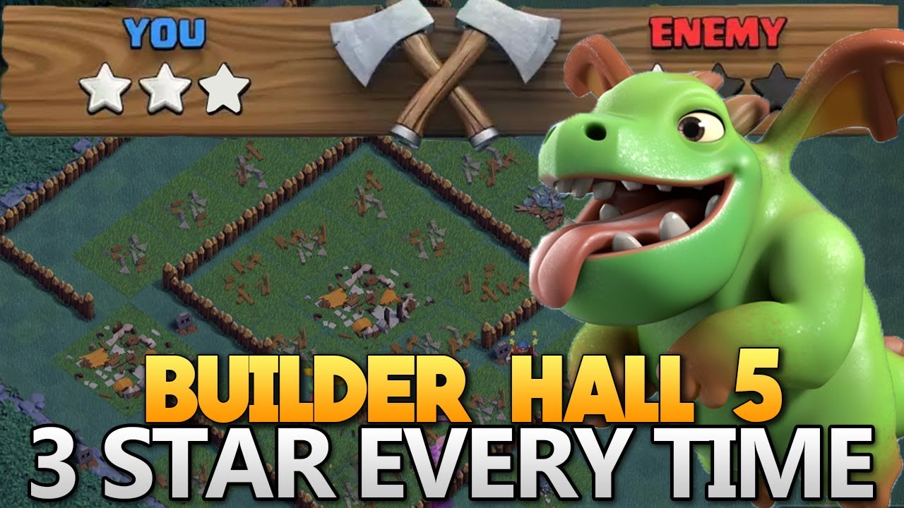 3 Star Popular BH5 Bases! How to Beat Popular Builder Hall 5 Youtube ...