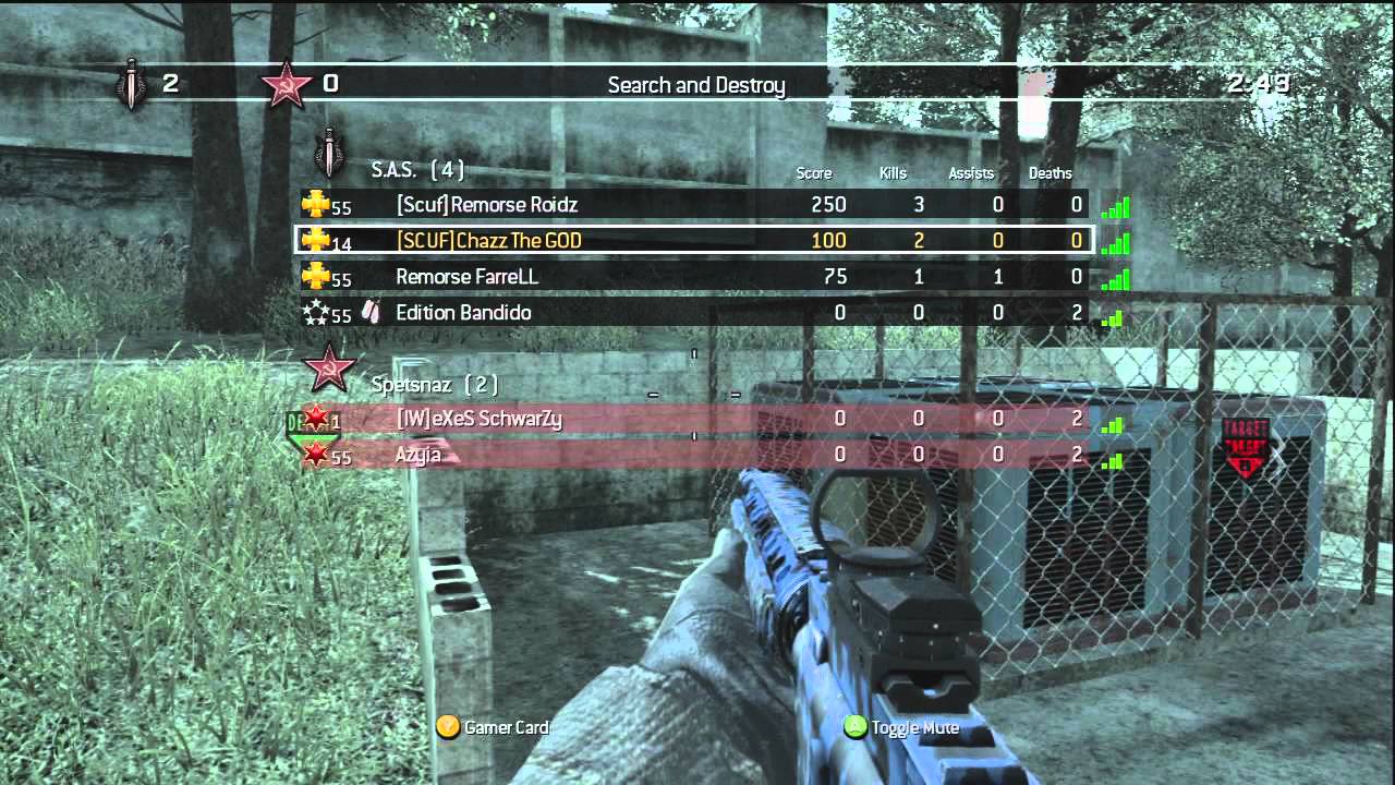 Remorse COD4 vs Cod 4 ever switching teams - Pipeline - YouTube