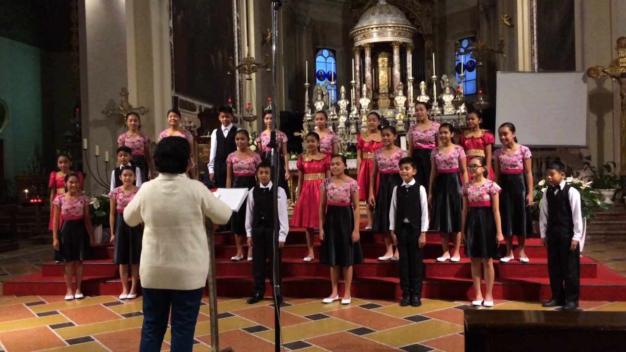 Loboc Children's Choir- European Concert Tour 2017. Milan Italy - YouTube
