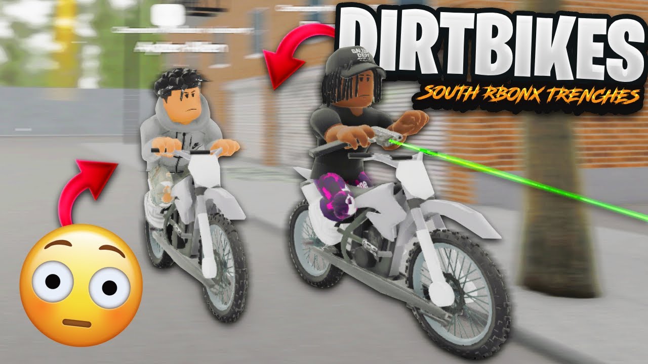 SPINNING OPPS ON MY DIRTBIKE IN THIS NEW BRONX ROBLOX HOOD GAME ...