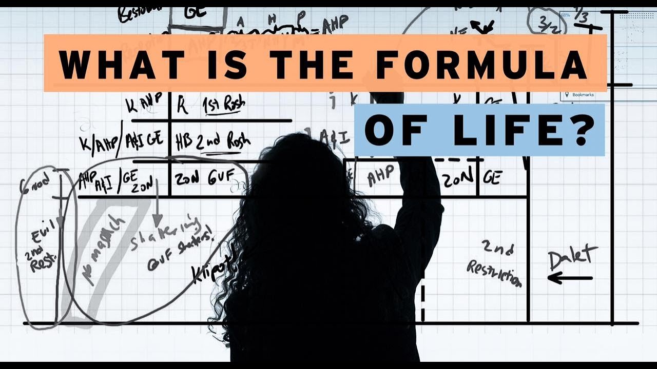 What Is the Formula of Life? - YouTube