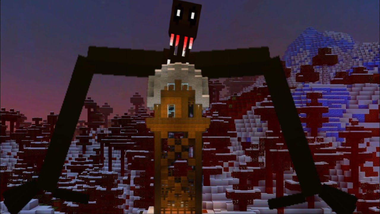 I Added The Man From The Fog To My Cursed Survival Minecraft World ...