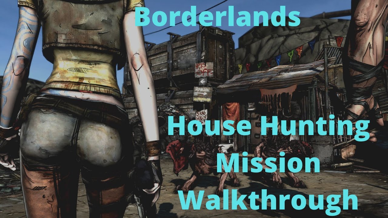 Borderlands House Hunting Mission Walkthrough - YouTube