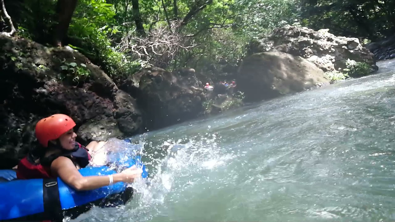 Rio Negro Tubing Adventure Part 1, Costa Rica - YouTube