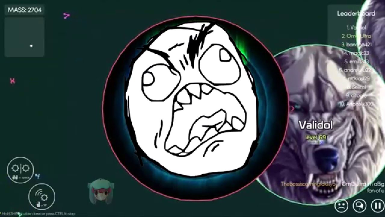 Destroying Lobby VS Validol ! (Agar.io 2.0) Mitos.is The Game - YouTube