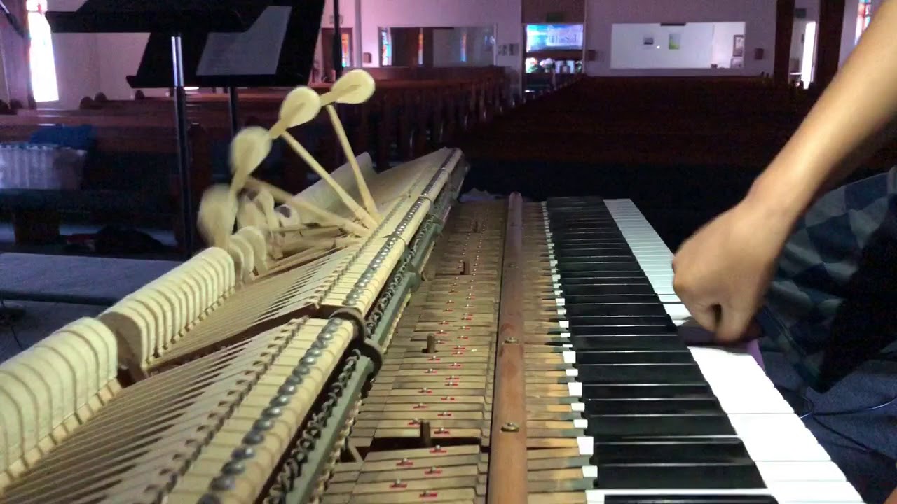 Piano Action Glissando - YouTube