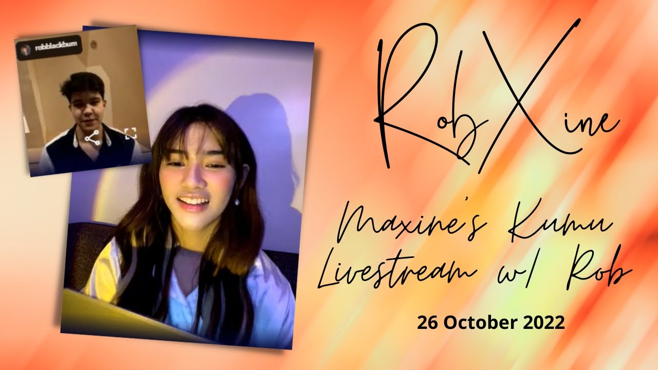 RobXine | Maxine's Kumu Livestream with Rob | October 26, 2022 - YouTube