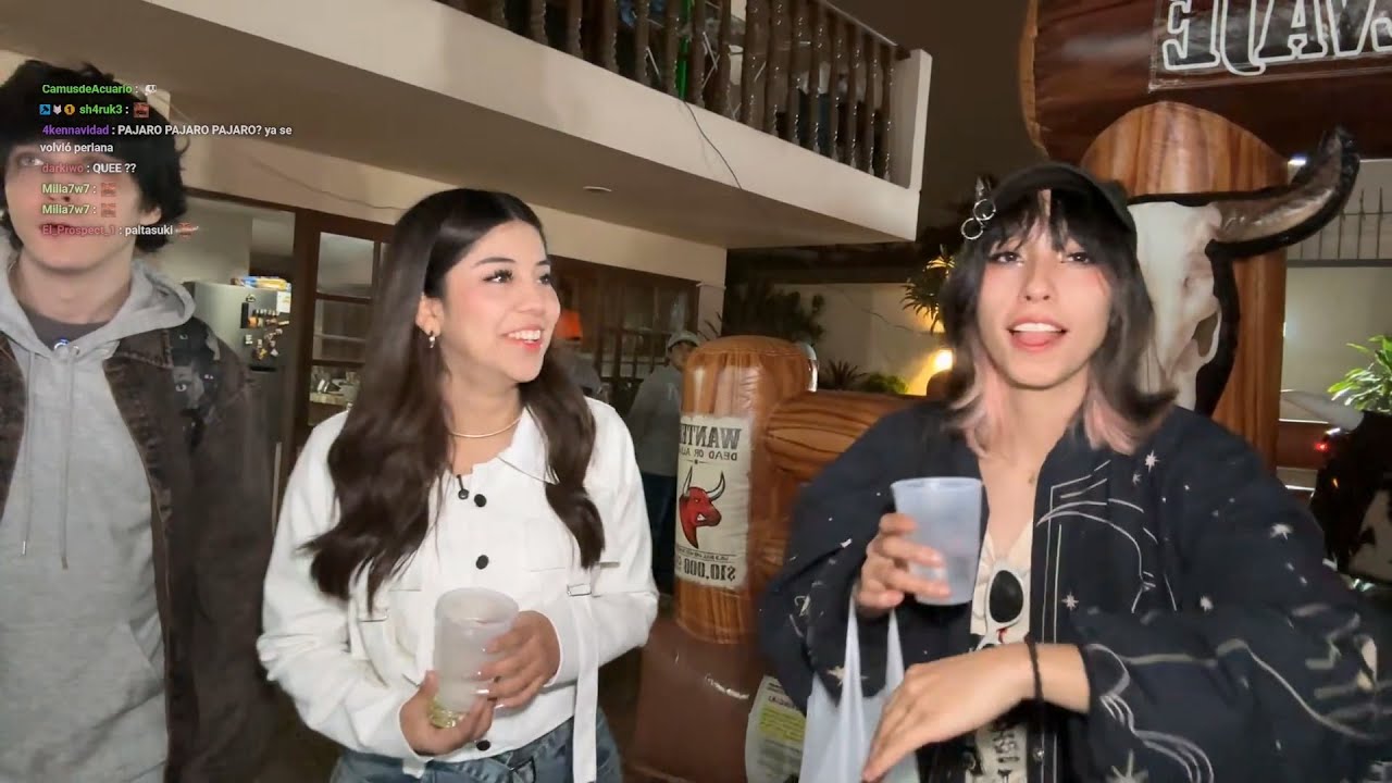 IRL FIESTA DE GLOGLO Y EMI STREAM DE CHILL 19/07/25 || Emetsuki VODS ...