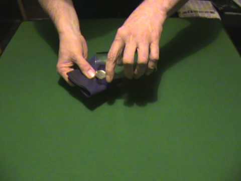Coin through handkerchief - YouTube