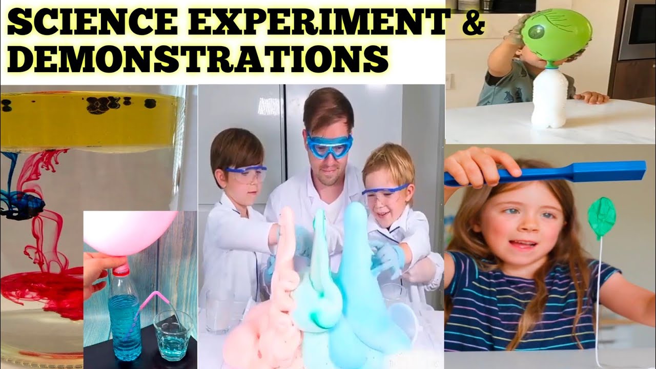 Science Experiment and demonstrations - YouTube