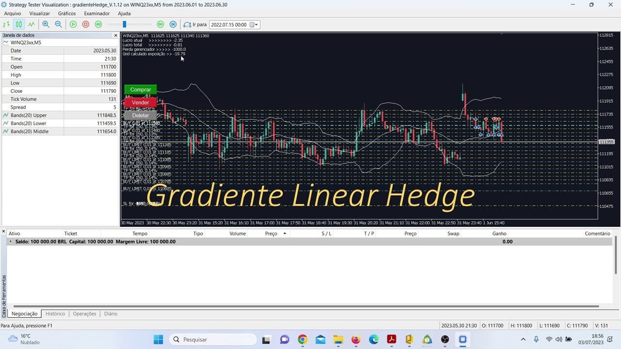 Gradiente linear - Baixe a versão beta do gradiente hedge para testar ...