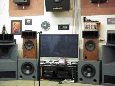 Heathkit W5M Tube Amplifier Altec 802 Altec 414-16b Woofer amazing ...