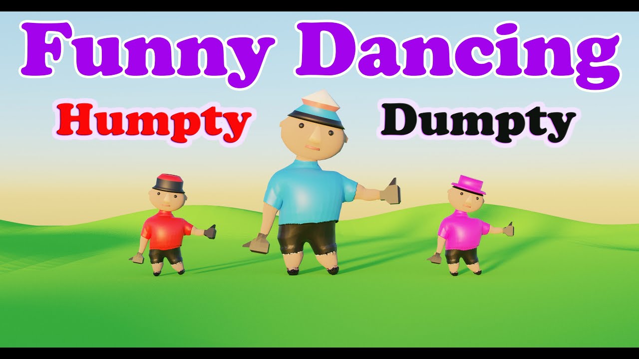 Funny Dancing Humpty Dumpty by Kids Rhyme - YouTube